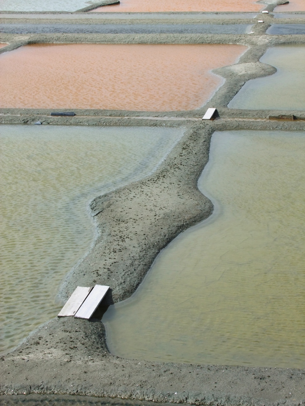 Salt pans at Guerande, Brittany – intheboatshed.net