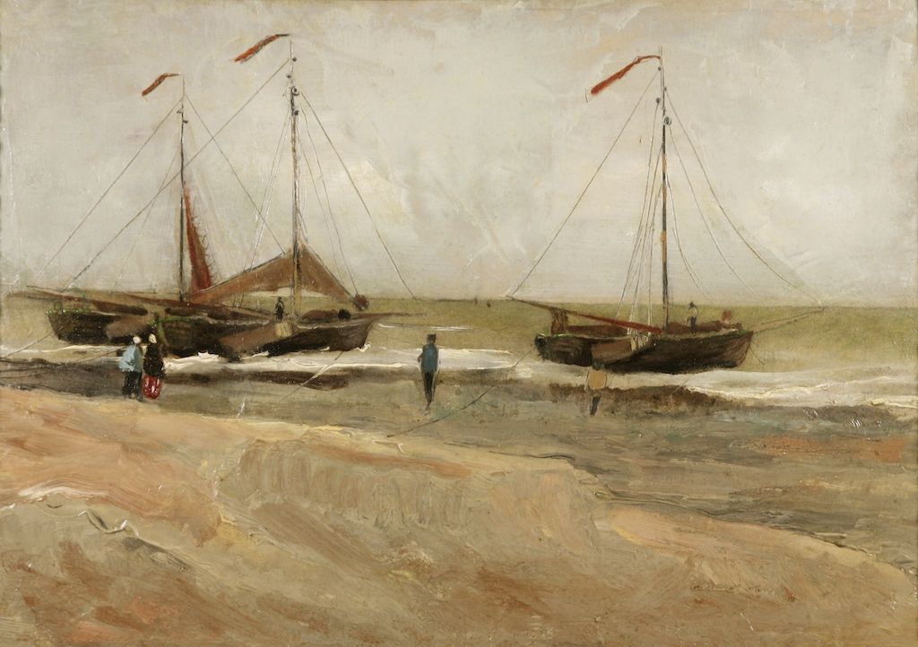 Vincent_van_Gogh_-_Beach_at_Scheveningen_in_calm_weather_(1882 ...