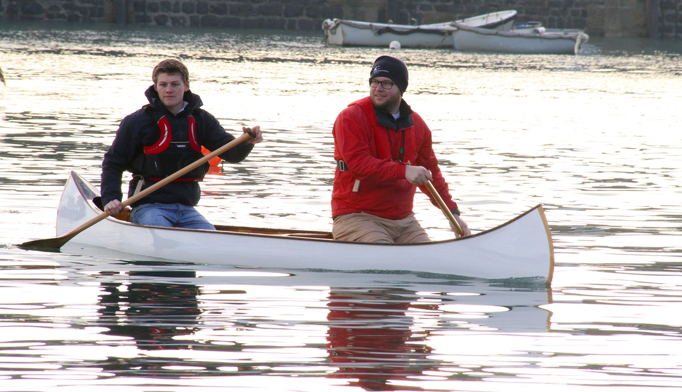 Hiawatha 15′ Cedar Strip Planked Canoe © Derek Thompson (4 ...