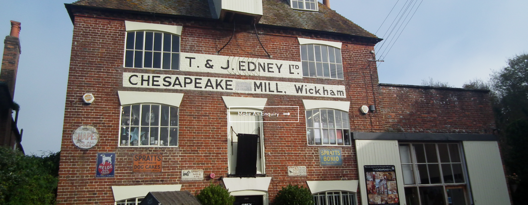 Chesapeake Mill, the old Hampshire mill built from the timbers of a US ...